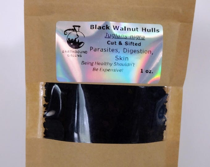 Black Walnut Hulls Cut and Sifted 1 Oz. Package Tea - Etsy