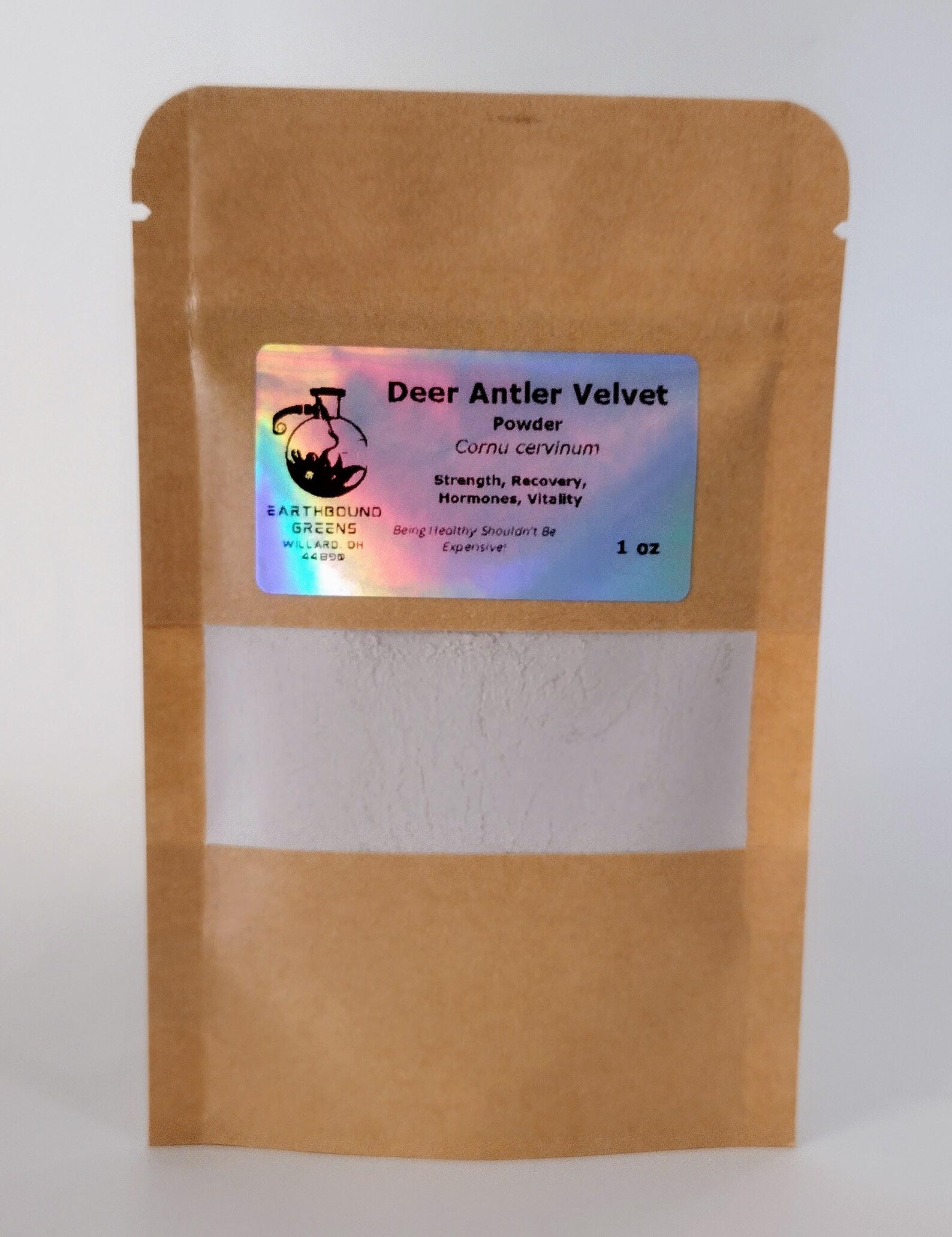 Deer Antler Velvet Powder 1 Oz. Package With Instructions - Etsy