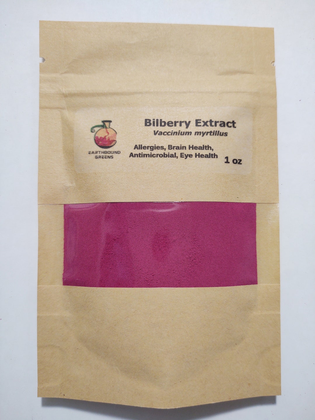 Bilberry Fruit Extract Powder 1 Oz - Eyes - Immune - Digestion - Etsy