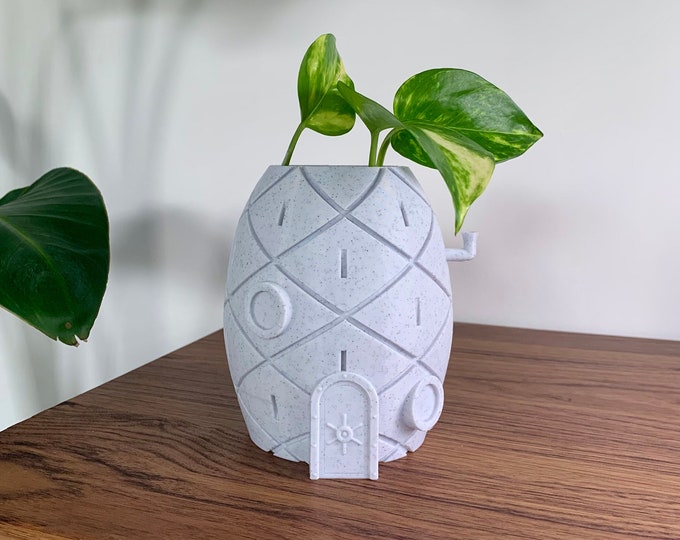 Spongebob House Planter - Etsy