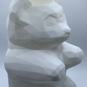 Low Poly Gummy Bear Planter - Etsy