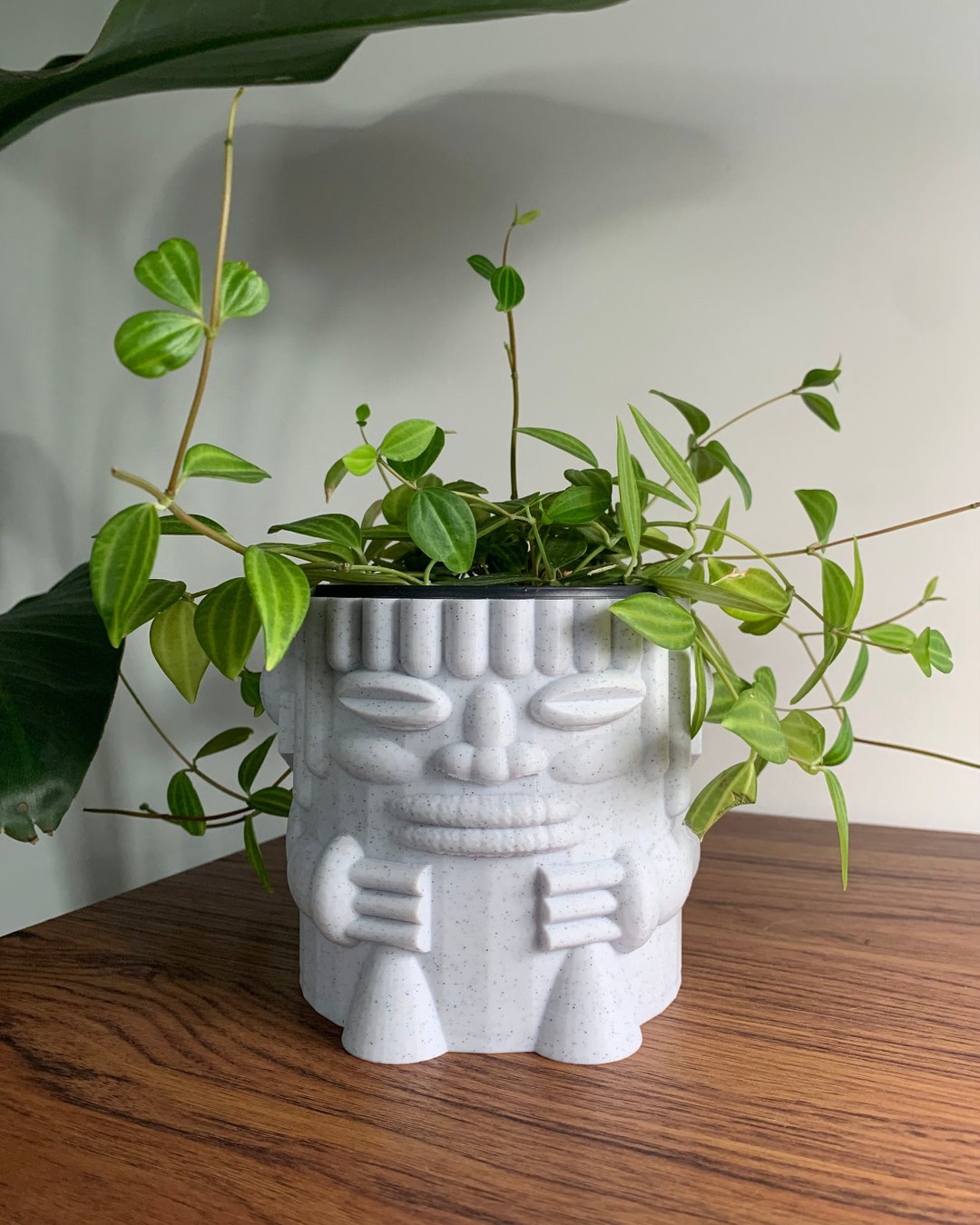 3D Printed Tiki Planter: Hawaiian Sculpture - Etsy