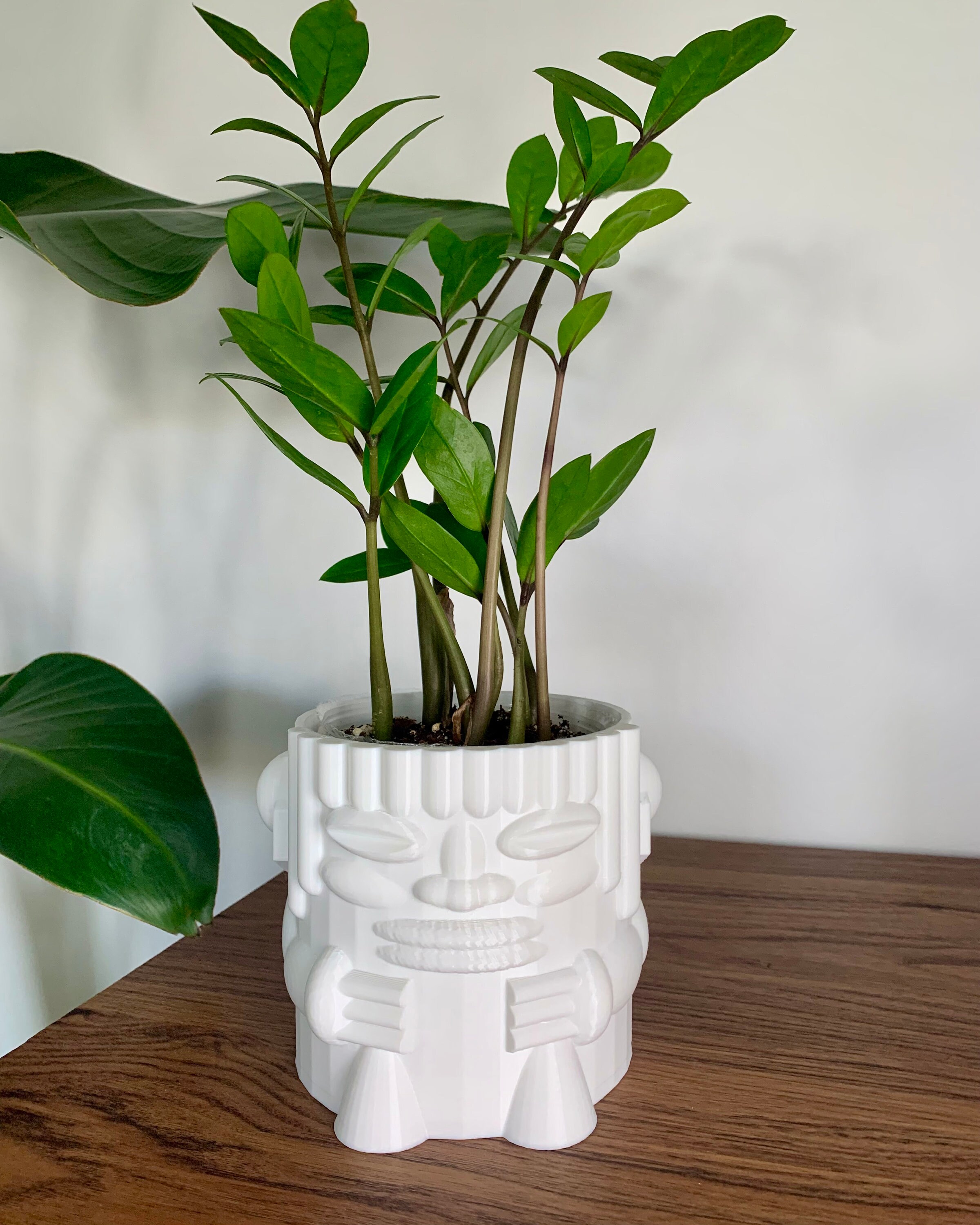 3D Printed Tiki Planter: Hawaiian Sculpture - Etsy