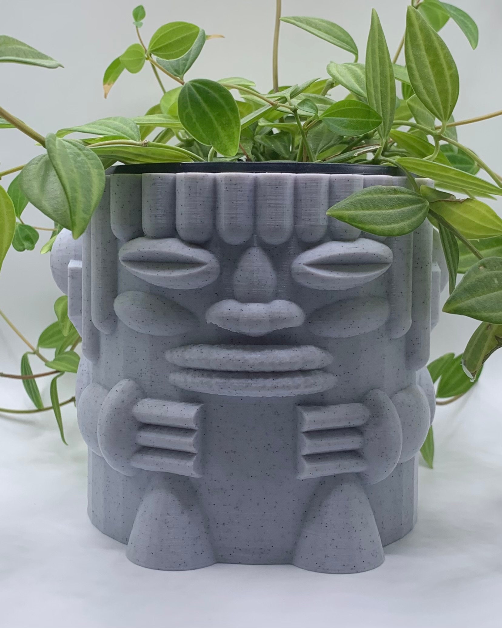 3D Printed Tiki Planter: Hawaiian Sculpture - Etsy