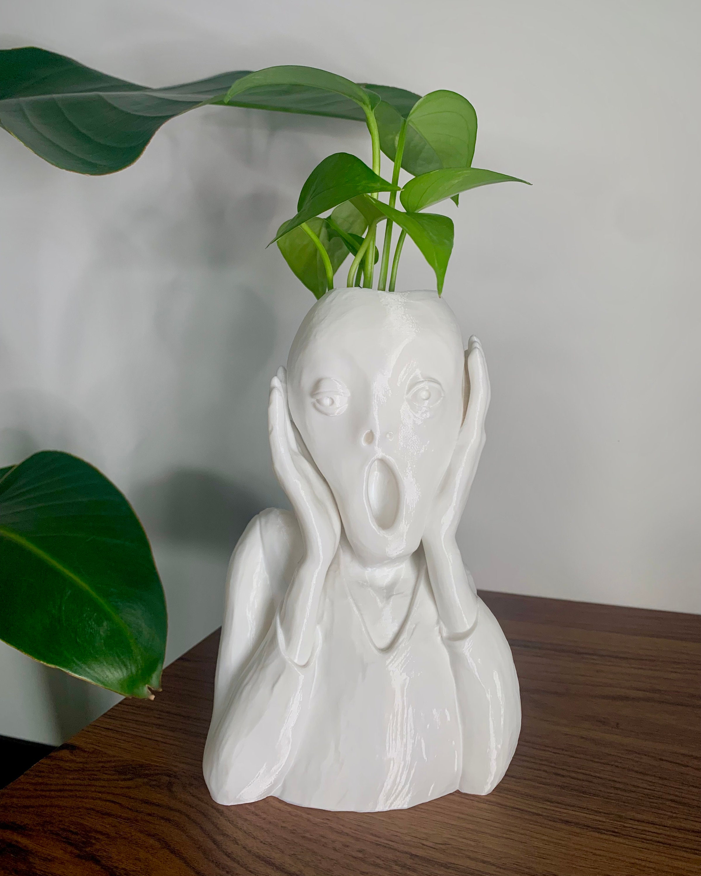 The Scream Planter - Etsy