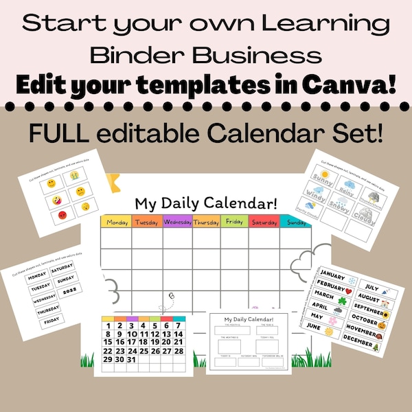 Learning Binder - Etsy