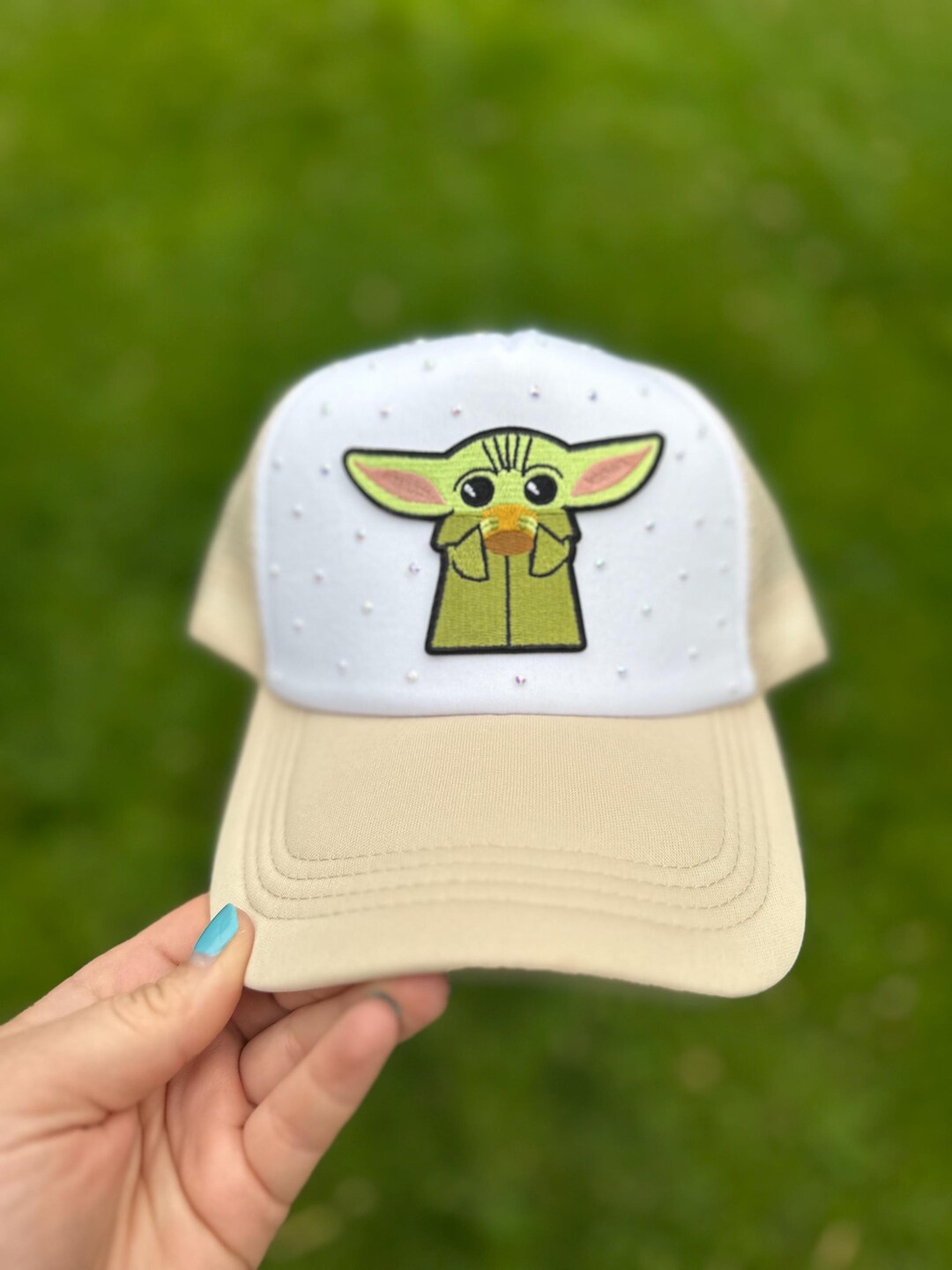Star Wars Grogu Baby Yoda Trucker Hat - Etsy