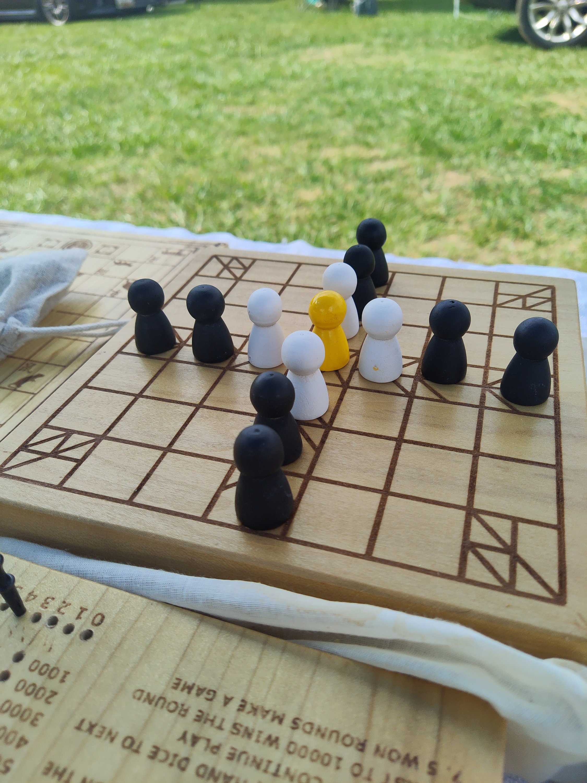 Brandubh black Raven Ancient Irish Board Game - Etsy