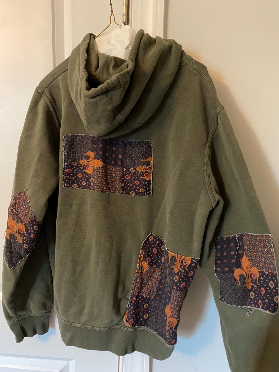 Custom Patchwork Hoodie - Etsy