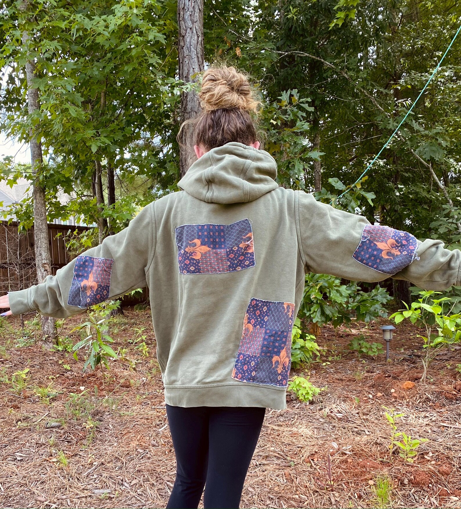 Custom Patchwork Hoodie - Etsy