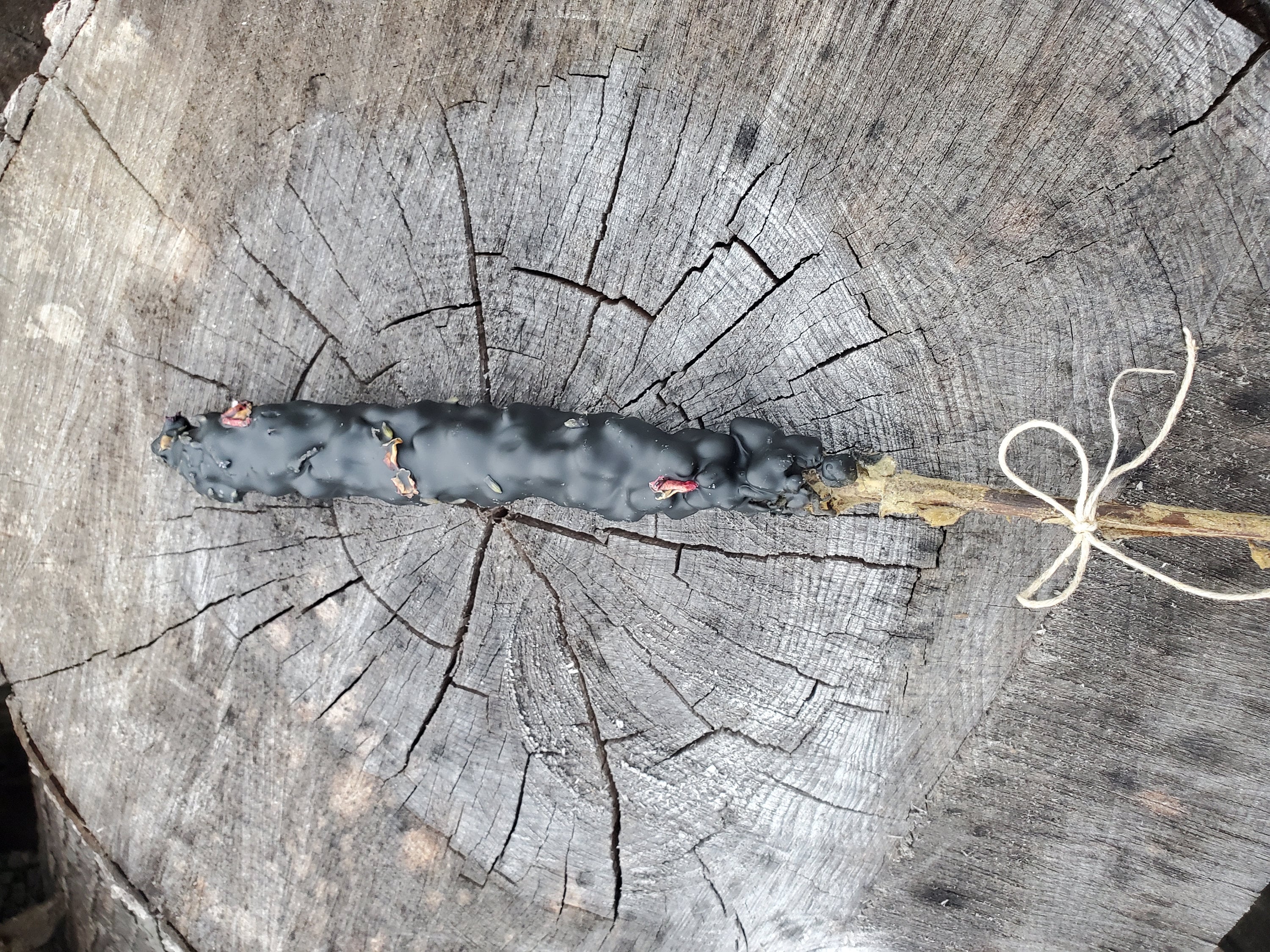 Mullein Torch Hags Torch Hag Candle Witch Candle Witch - Etsy