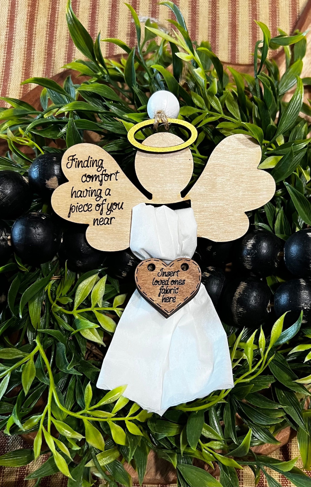 Personalized Angel Remembrance Ornament - Etsy