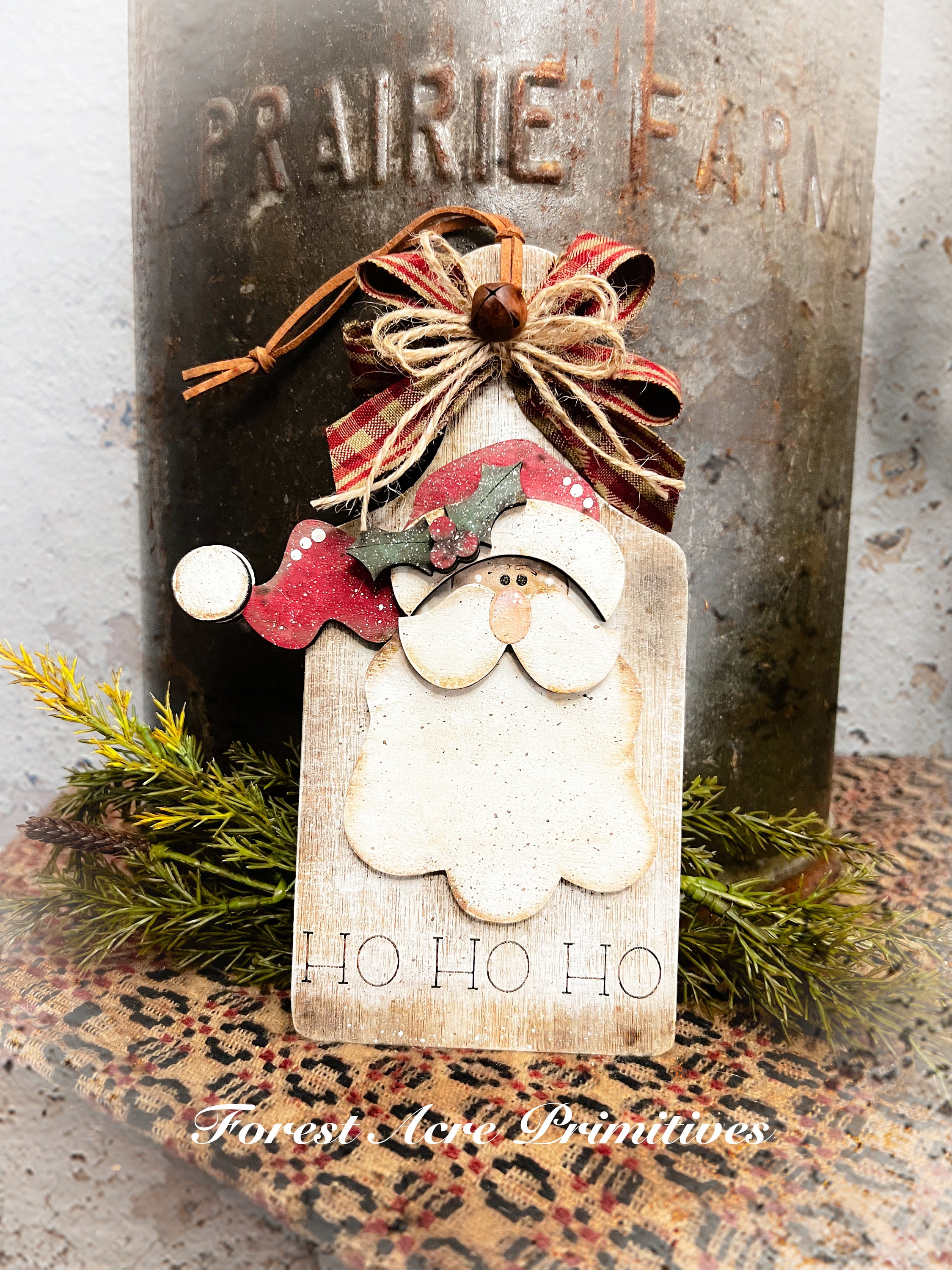 Santa Clause Finished Board #021 - Etsy