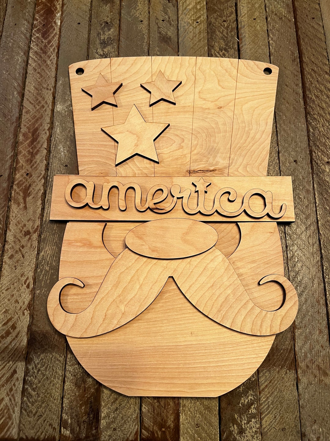 Patriotic Uncle Sam DIY Kit - Etsy