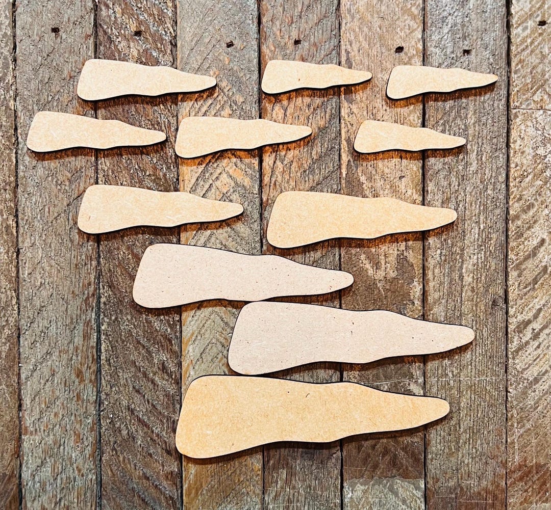 Whimsical Carrot Noses Embellishment Kit - Etsy
