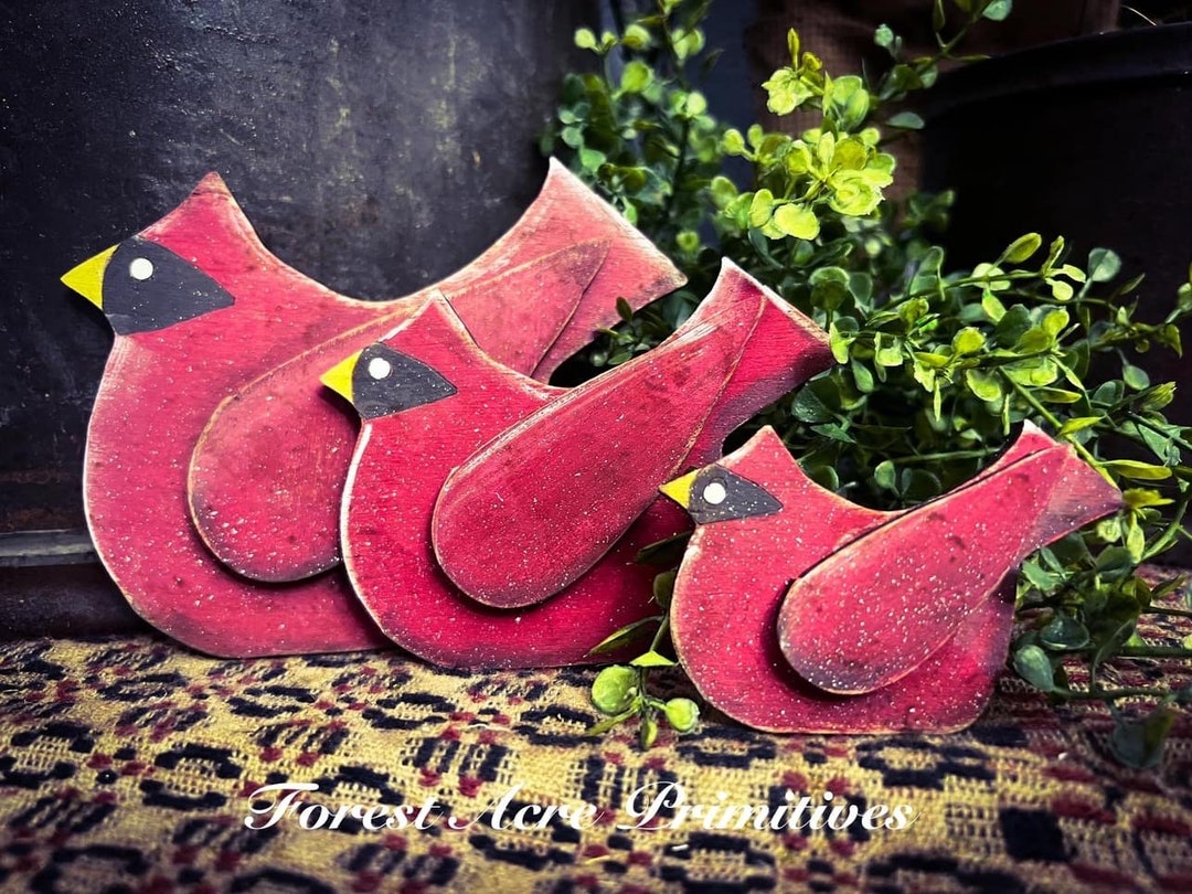 Chunky/traditional Cardinals - Etsy