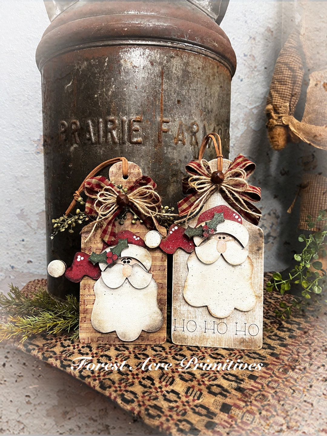 Santa Clause Finished Board #021 - Etsy