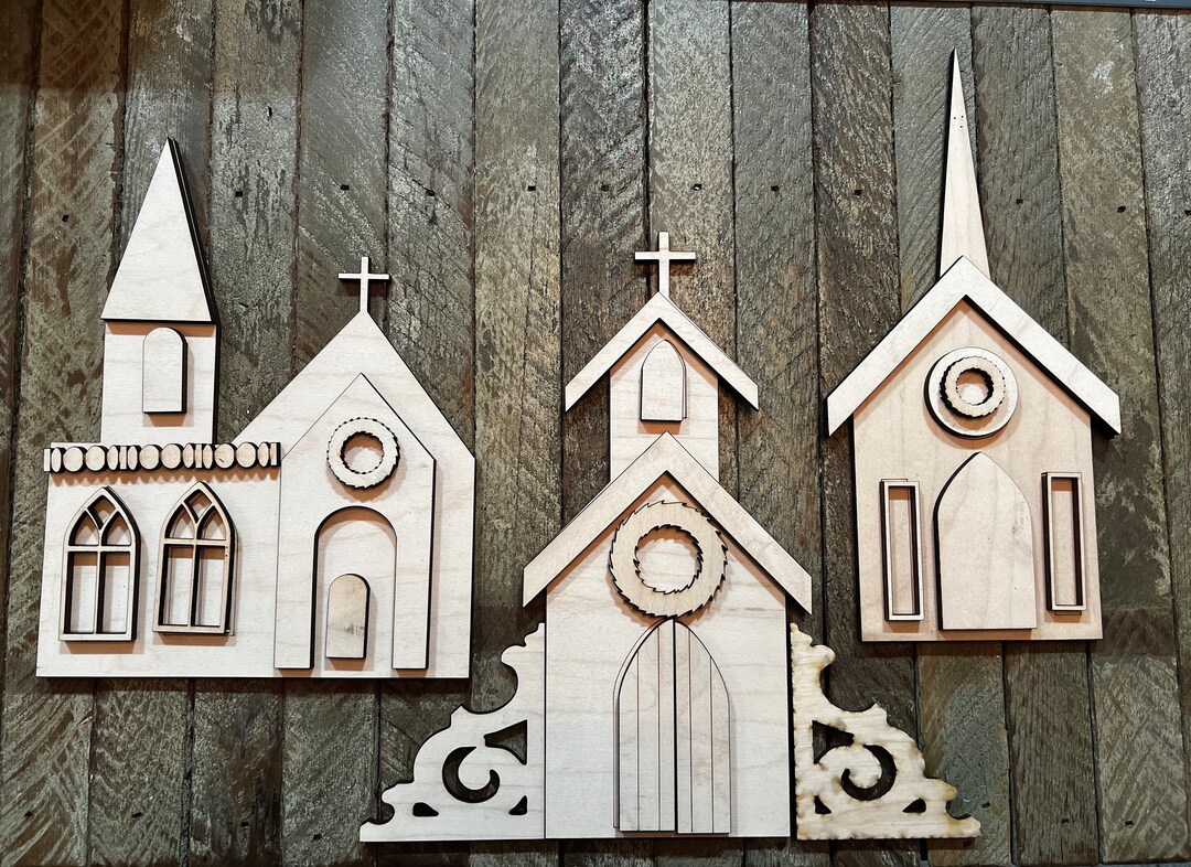Church Trio DIY Kit - Etsy