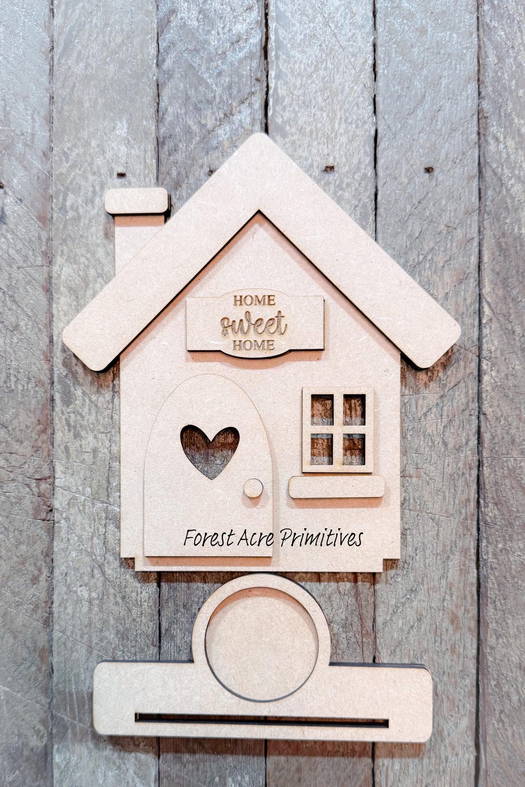 Home Sweet Home/ Personalized Tea Light Holder DIY Kit - Etsy