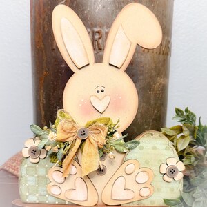 Spring Bunny Shelf Sitter DIY Kit - Etsy