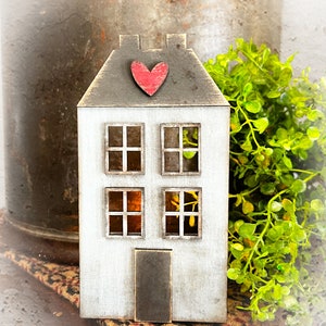 Salt Box House Tea Light Holder DIY Kit - Etsy