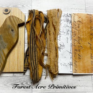 Primitive Crow Wood Tag DIY Kit - Etsy