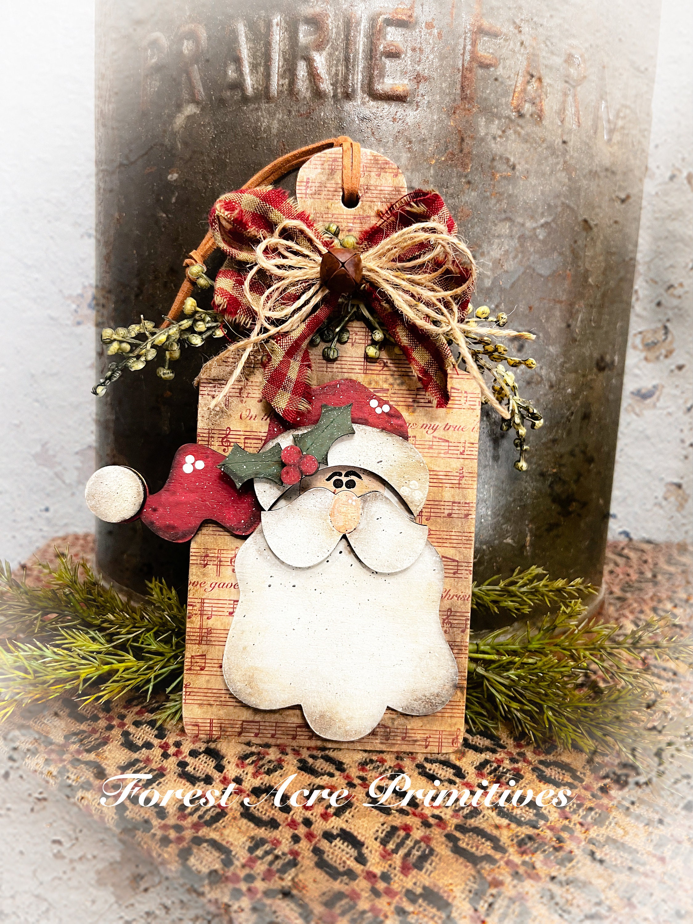 Santa Clause Finished Board #021 - Etsy