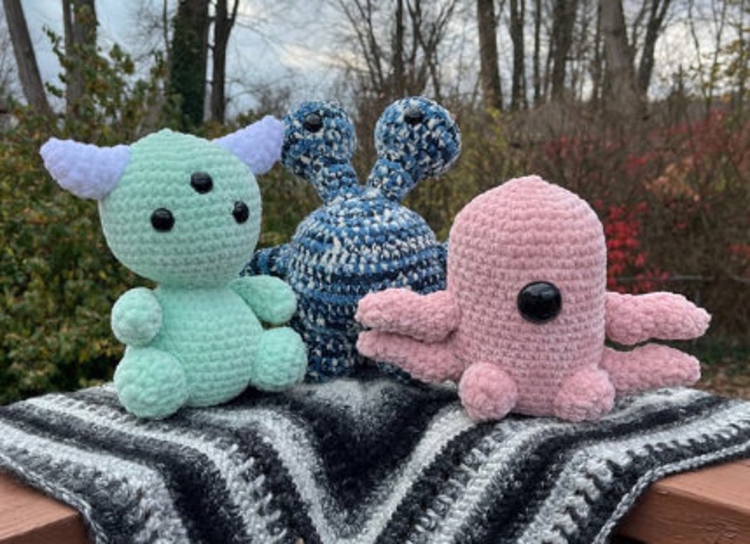 Little Monster Pattern Pack (ALL Patterns) - Etsy