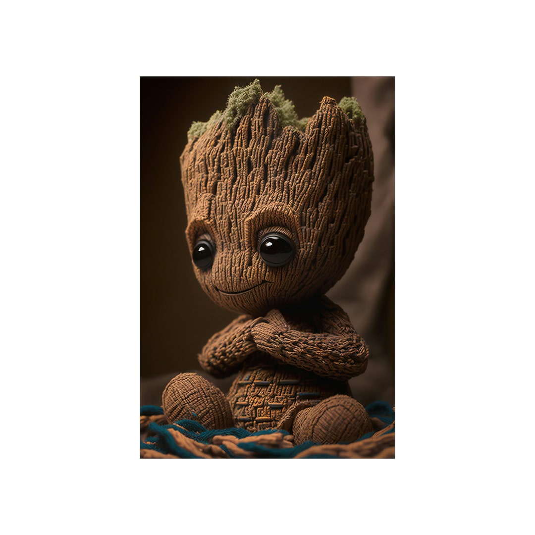 Baby Groot Character Premium Fanart Poster - Etsy