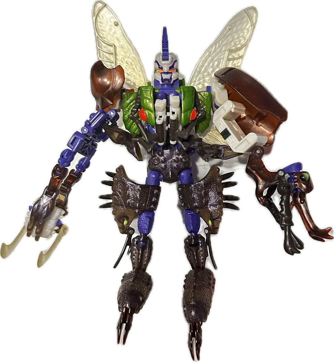 Transformers Beast Wars Combiners Tripredacus Kenner 1997 Complete READ ...