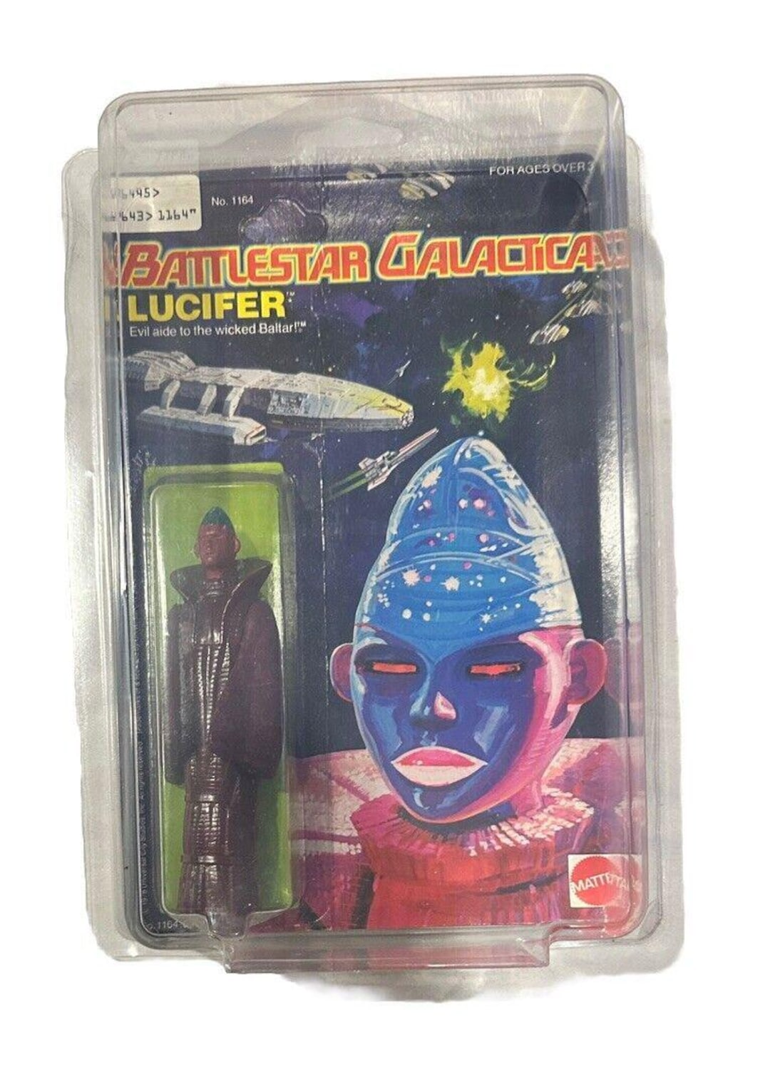 Mattel Battlestar Galactica Lucifer Action Figure New Sealed Unpunched ...