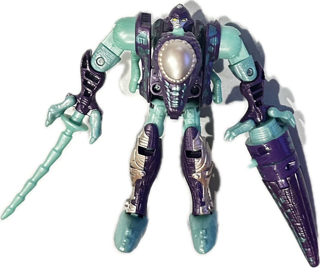 Transformers Beast Wars Neo Japan Hardhead Takara 1999 D-37 Complete M ...