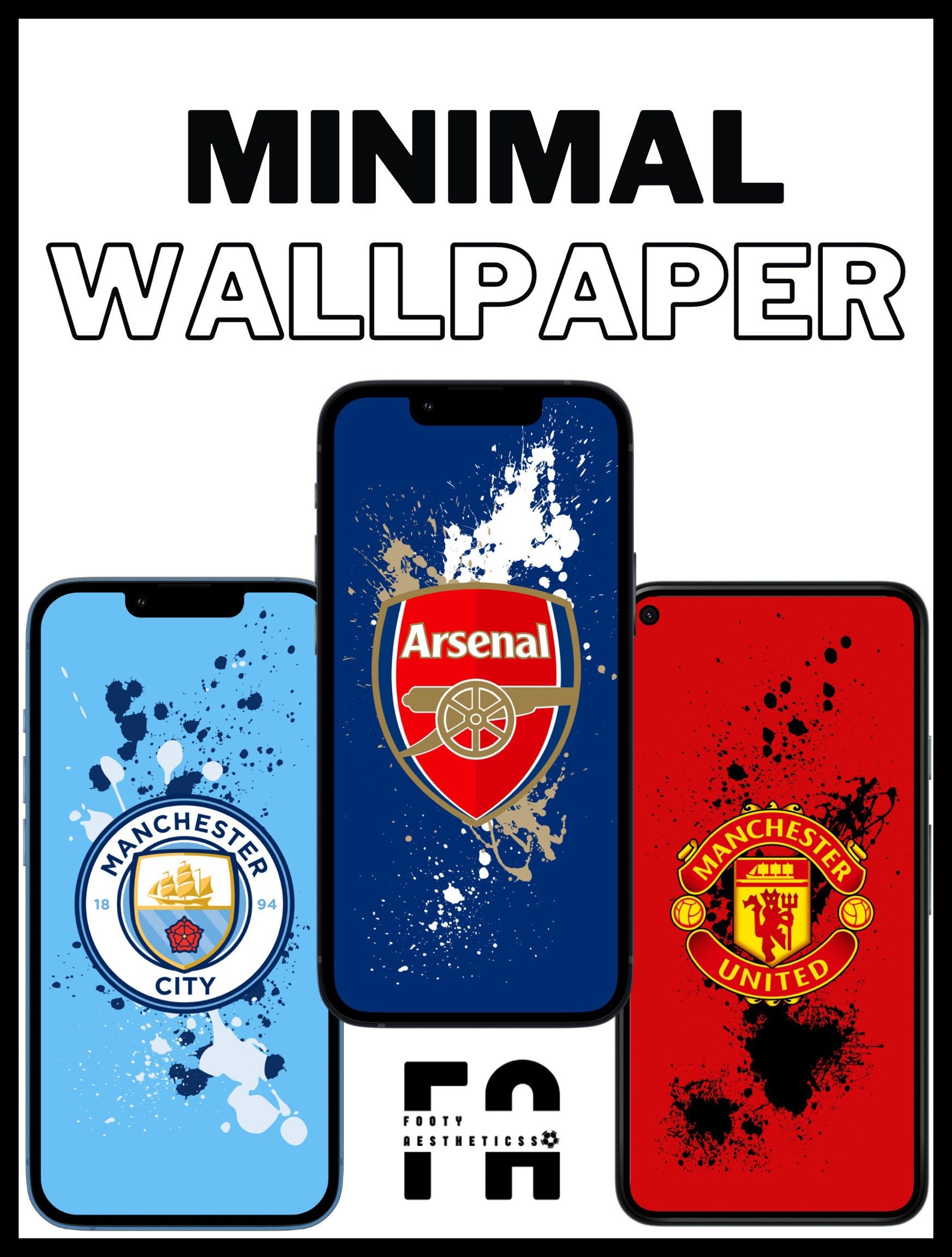 Fútbol, Football, Soccer Club Phone Wallpaper - Etsy