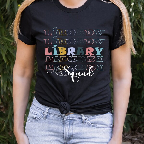 Library Shirts - Etsy