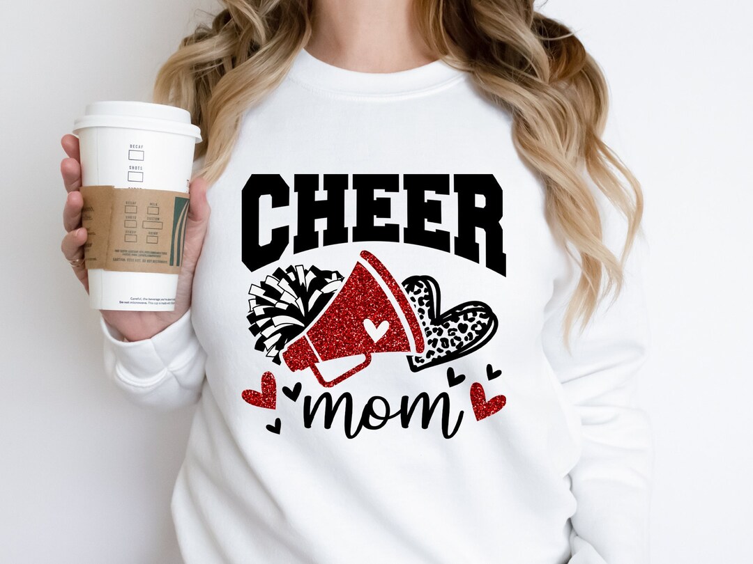 Cheer Mom Era Sweatshirt Cheer Mom Sweatshirts Cheer Mom Crewneck Cheer