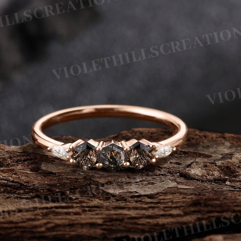 Crystal Wedding Ring - Etsy