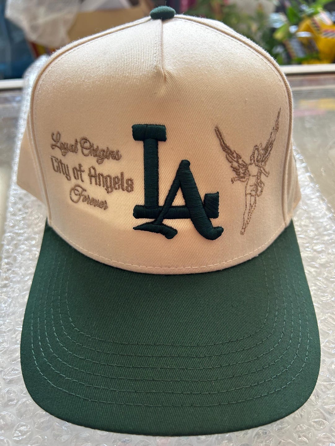 City of Angels Loyal Origins Premium Hat Dark Green and Beige OTTO Hat ...