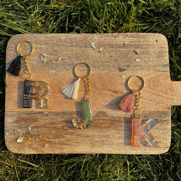 Resin Keychain - Etsy