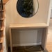 Custom Handmade Modern Solid Wood Waterfall Console Table - Etsy