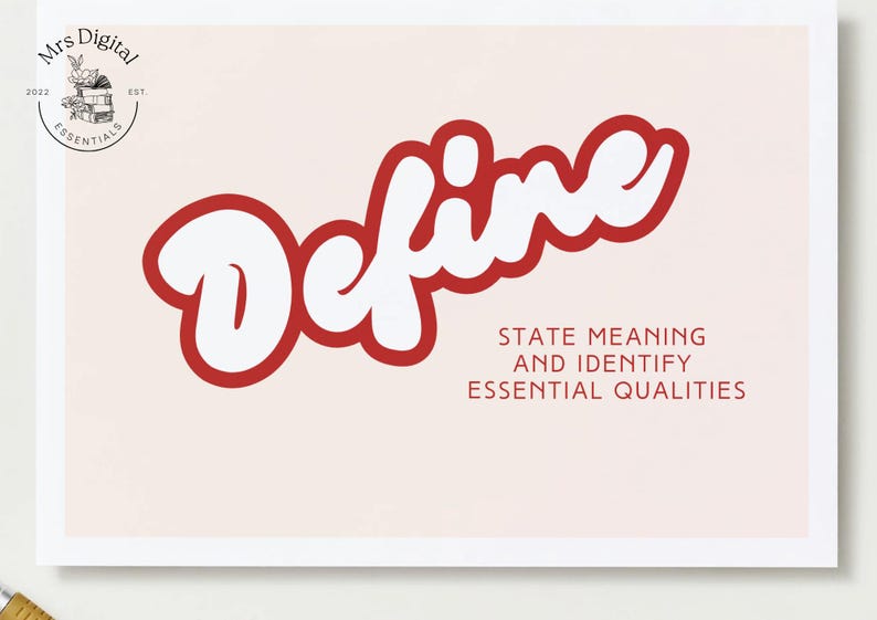 HSC High School Poster Pack - Glossary of NESA Key Terms / Verbs ...