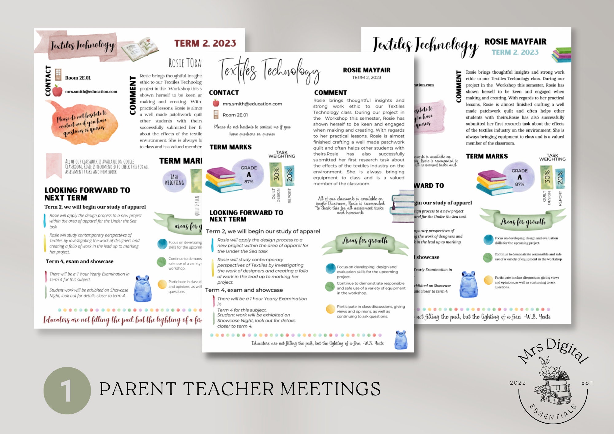 High School Teacher Classroom Bundle Digital Editable Meet - Etsy Australia