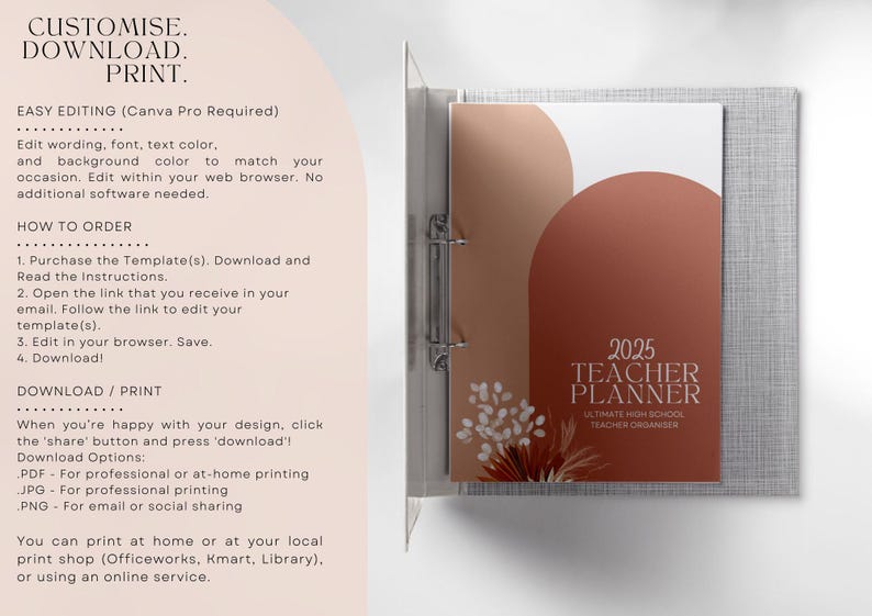 UPDATED 2025 Australian High School Teacher Customisable, Lesson, Life ...