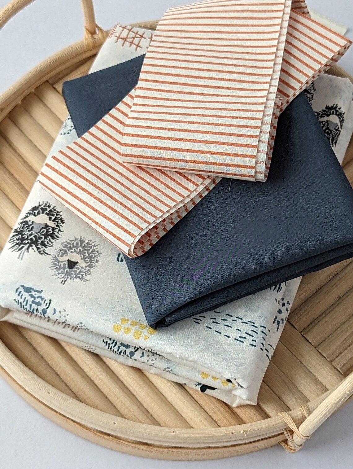 Whole Cloth Quilt Kit Little Lamby Slate DIY Heirloom Baby - Etsy