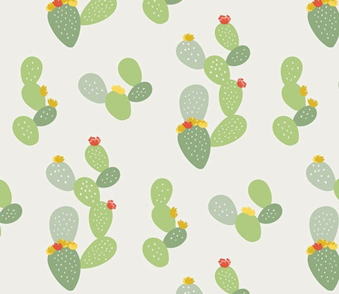 PRICKLY Fabric by the Half Yard, Day Trip Collection by Dana Willard ...