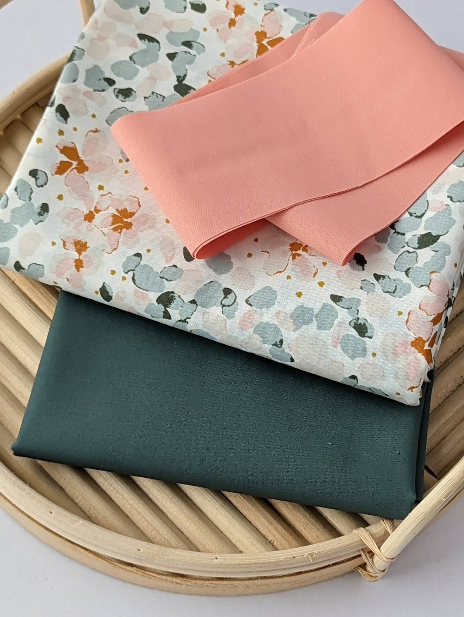 Ava Whole Cloth Quilt Kit DIY Heirloom Baby Blanket Watercolor Floral ...