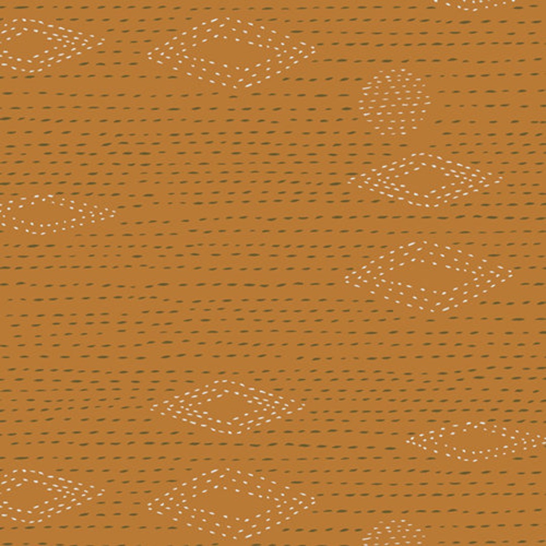 KANTHA MICA Fabric by the Half Yard, Kismet Collection by Sharon ...