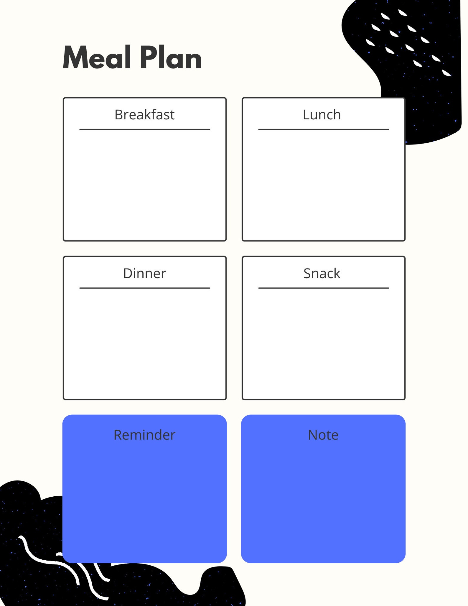 Productivity Planner MENS Color Scheme - Etsy