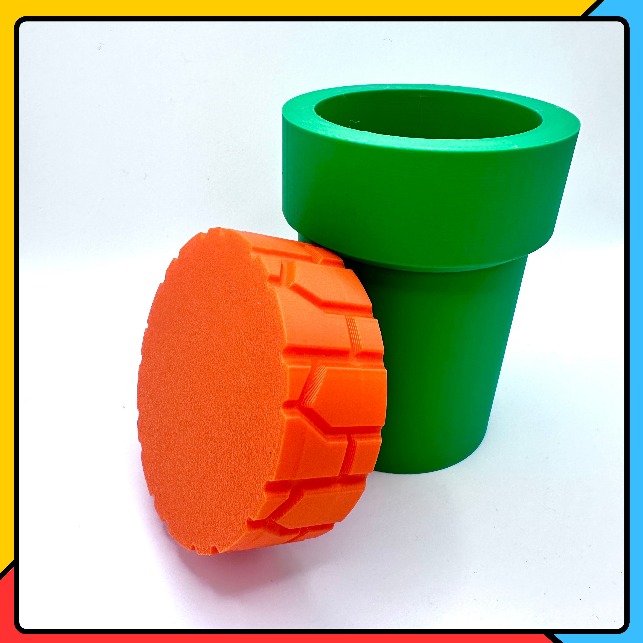 Cute Pencil Holder, 3D Printed Pipe Pen and Pencil Holder, High Quality ...