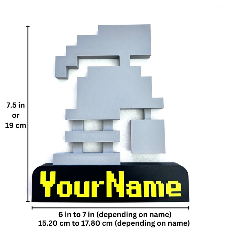 OSRS Runescape Ironman Custom Helmet Sign, High Quality Personalized 3D ...