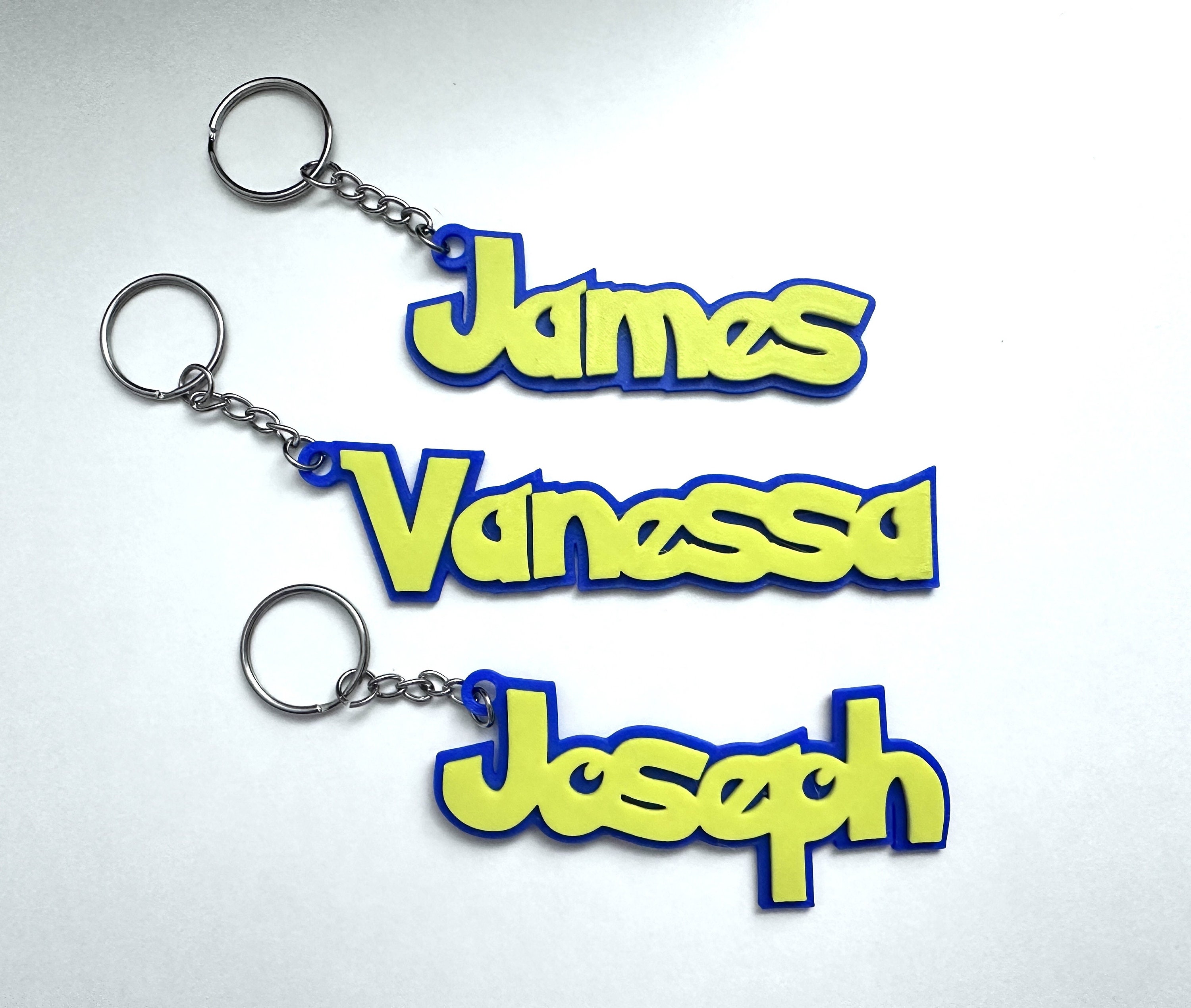 Palworld Inspired Custom Keychain, High Quality 3d Printed Name Tag ...